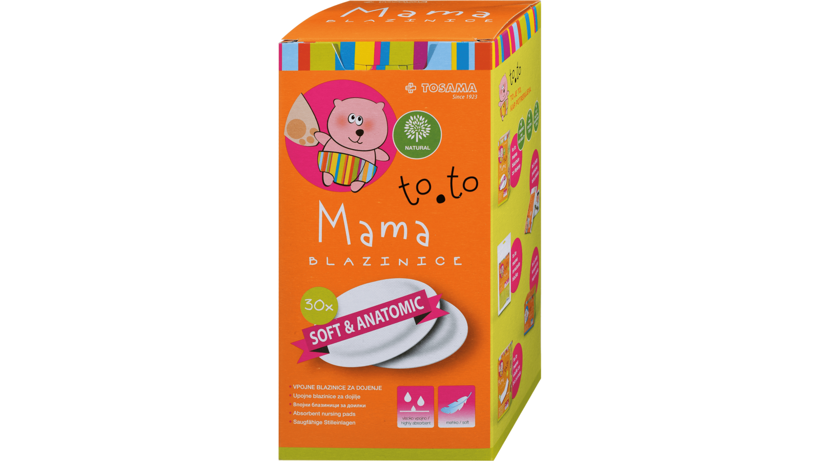 Tuferi za dojilje TO.TO Mama 30kom - Cene i Akcije