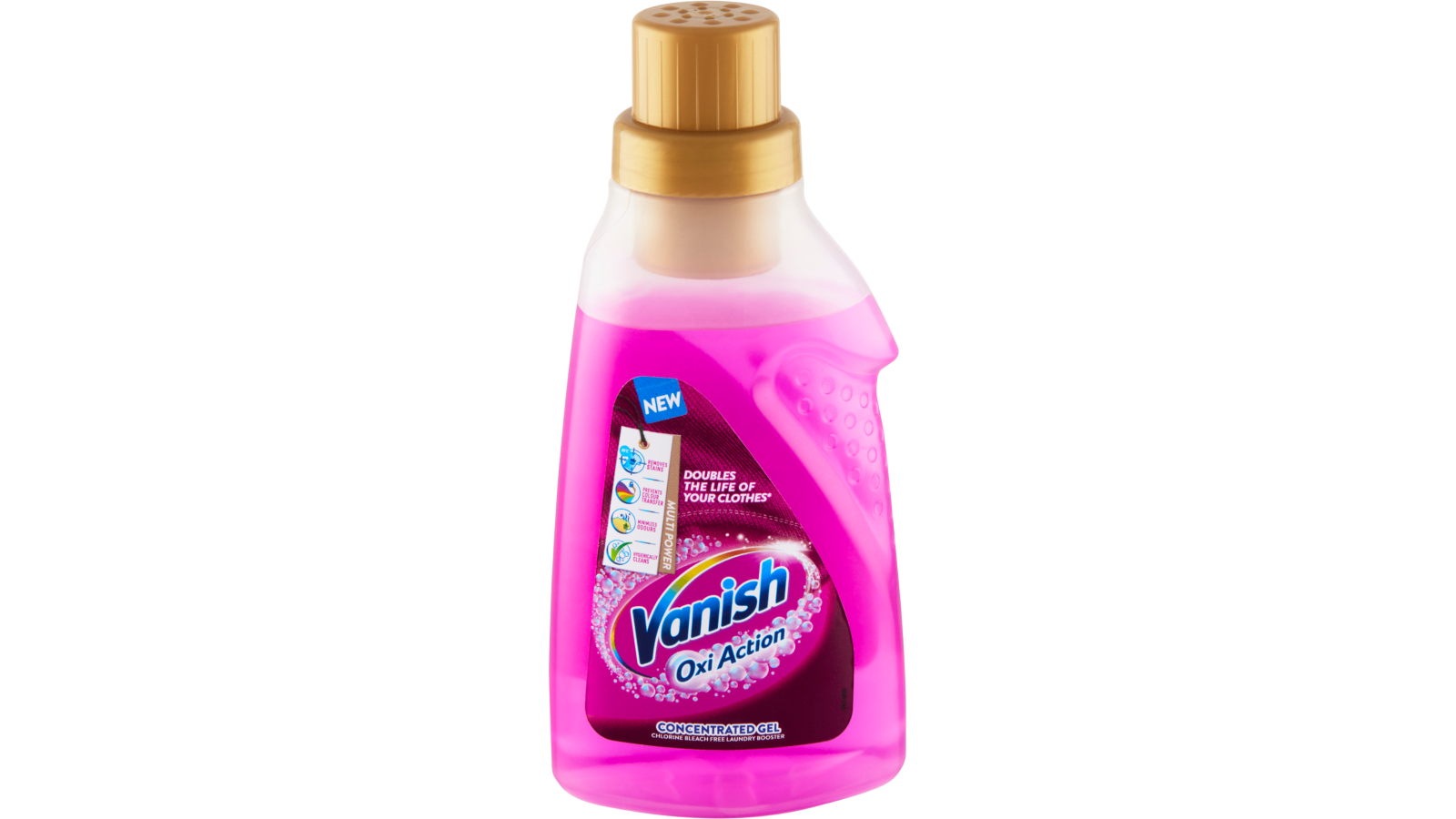 VANISH Oxi action color gel za uklanjanje fleka 500ml - Cenoteka