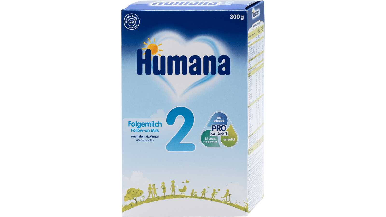 Zamensko mleko HUMANA 2 300g - Cenoteka