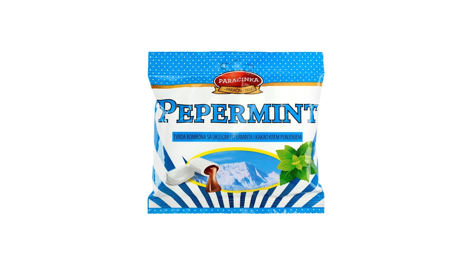 Bombone PARAĆINKA pepermint sa kakao punjenjem 100g - Cene i Akcije