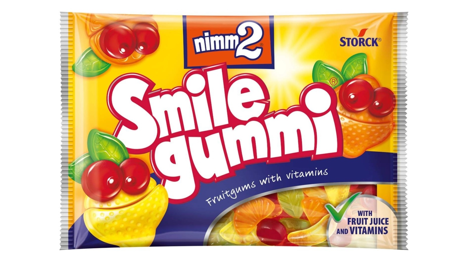 Gumene bombone STORCK Nimm2 smile gummy 100g - Cenoteka