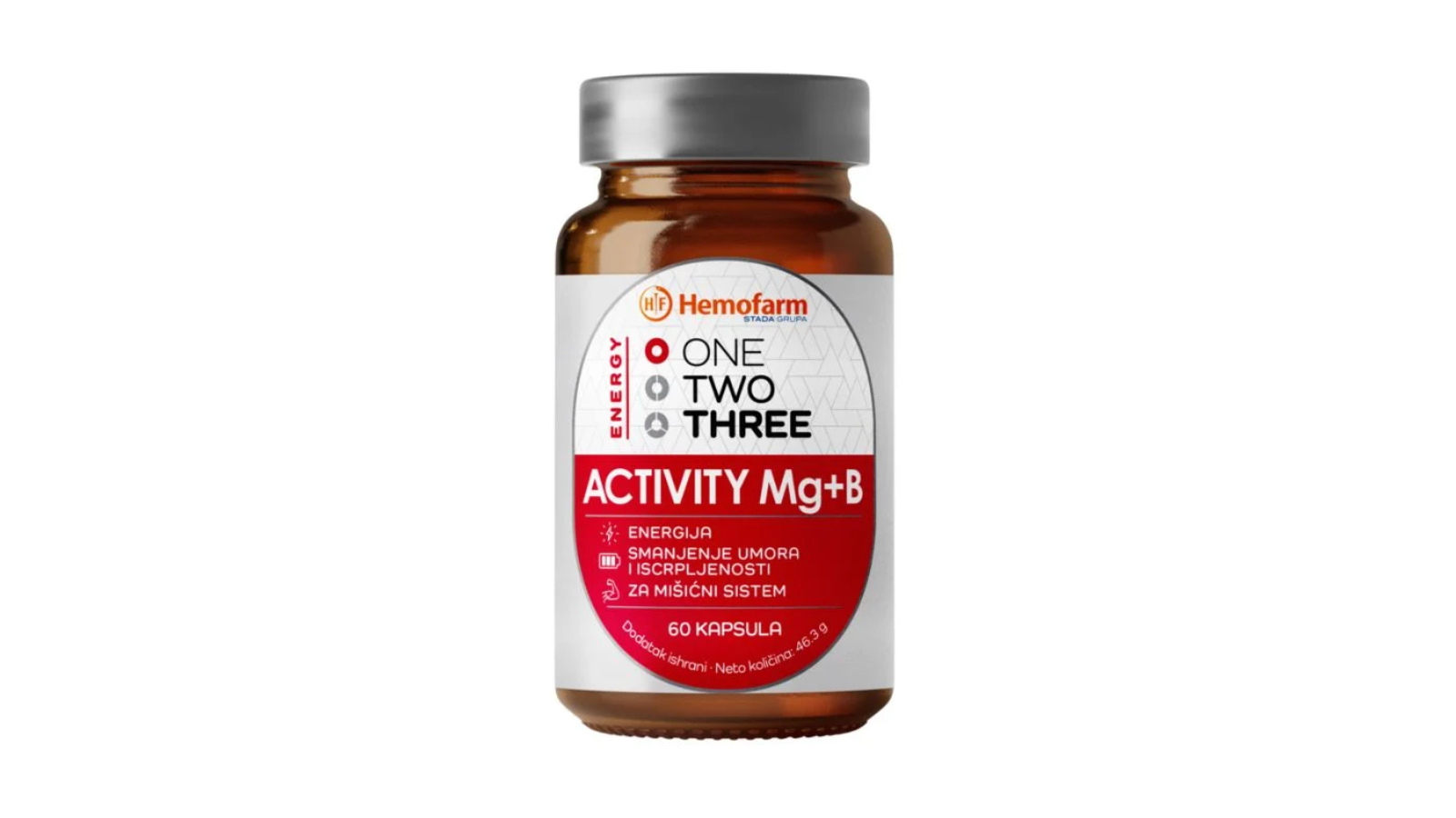 HEMOFARM Activity one two three MG+B 60kom - Cenoteka