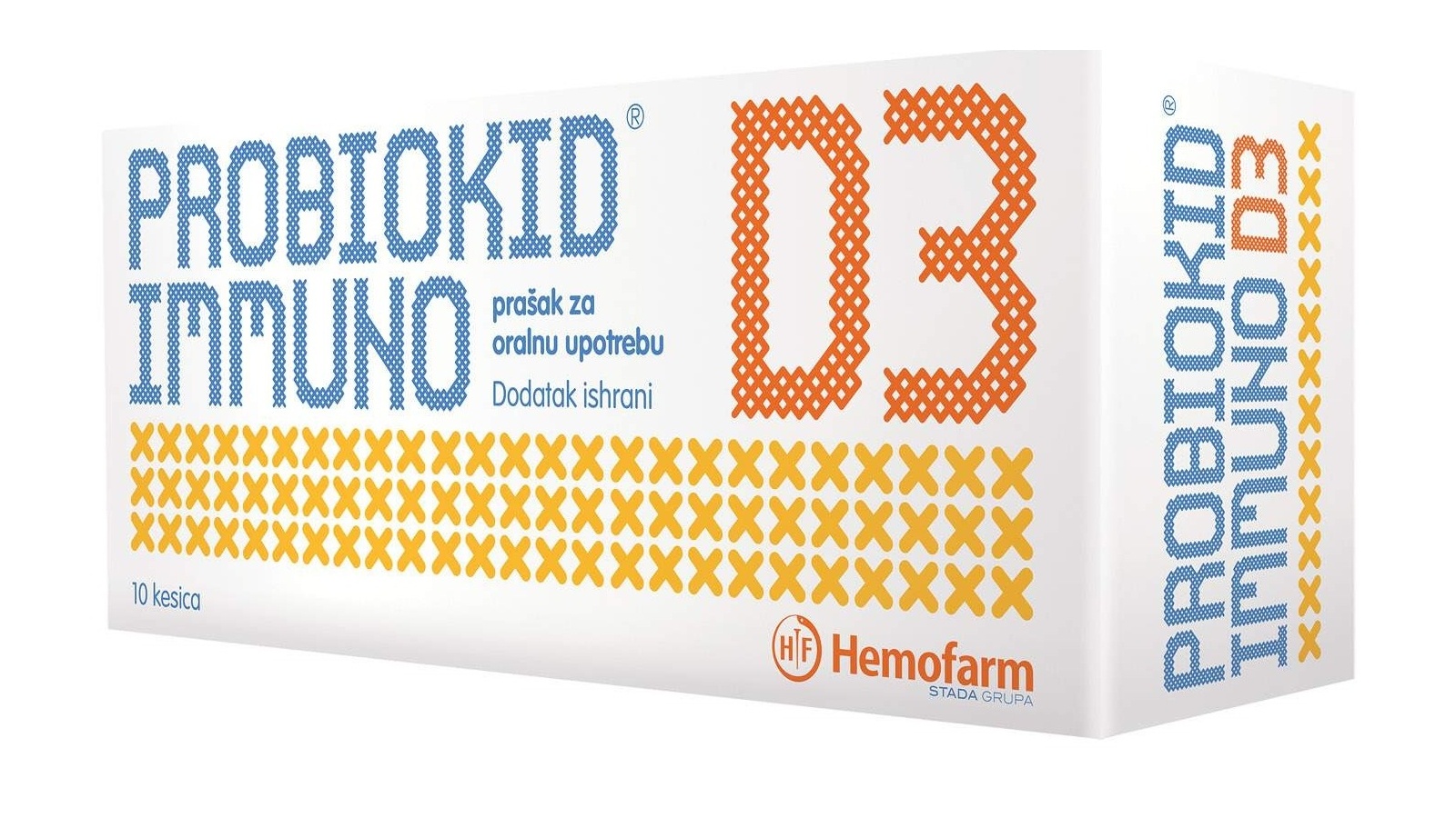 HEMOFARM probiokid immuno D3 prašak 10kom - Cene i Akcije