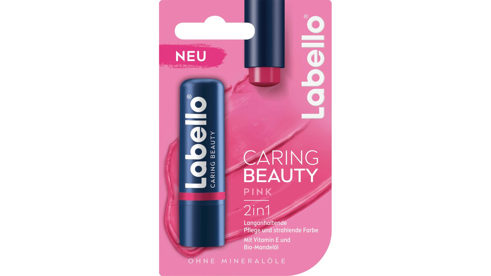LABELLO caring beauty pink 5,5g - Cenoteka