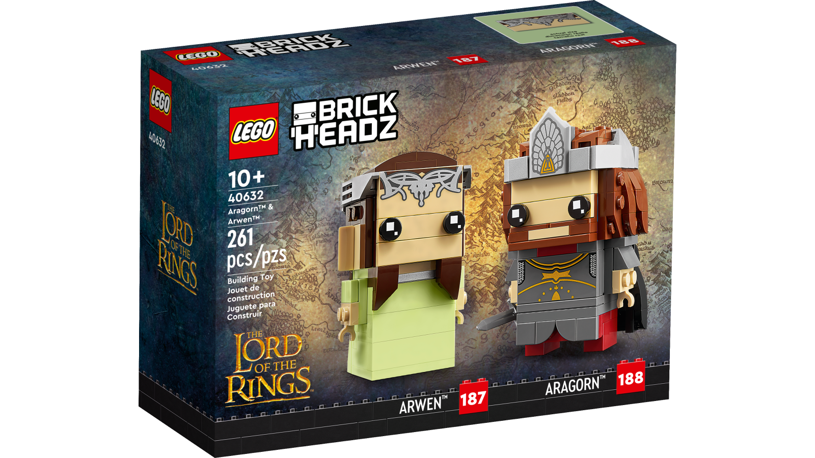 LEGO BrickHeadz Aragorn i Aruena 40632 - Cenoteka