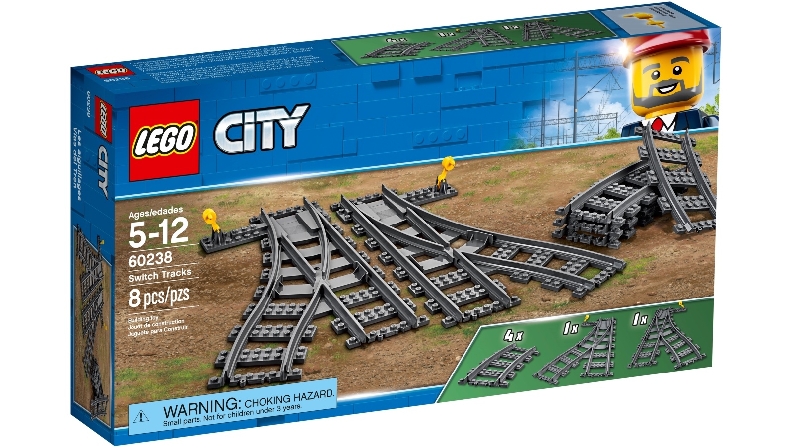 LEGO City šine skretnice 60238 - Cenoteka