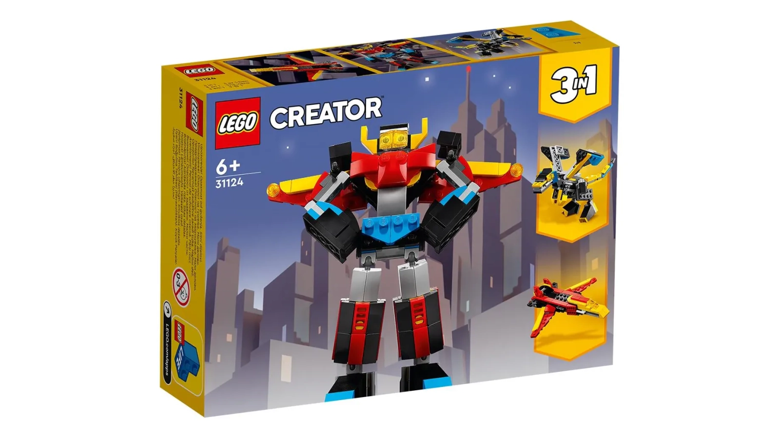 LEGO Creator 3in1 Superrobot 31124 - Cenoteka