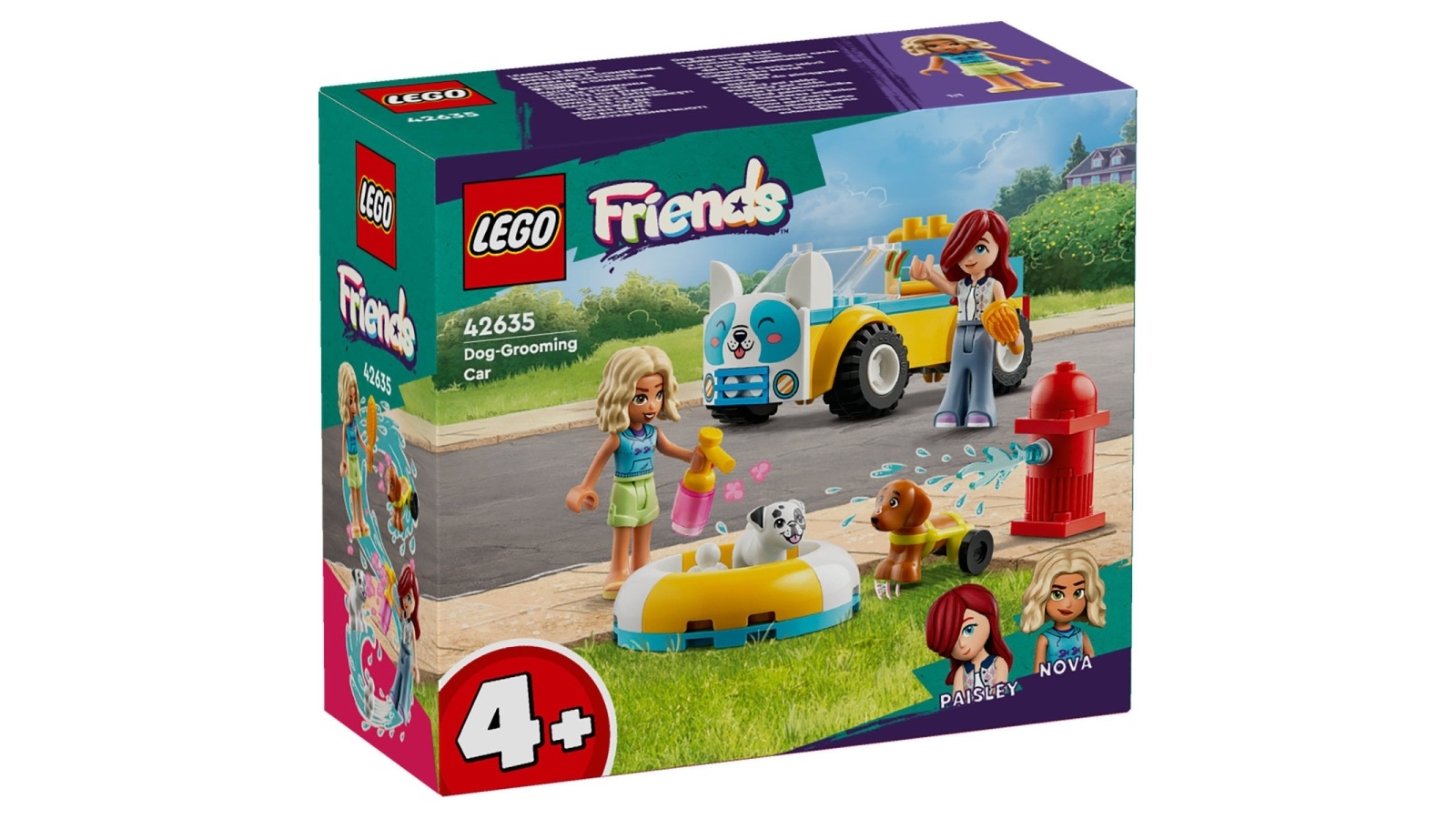 LEGO Friends automobil za šišanje i kupanje pasa 42635 - Cenoteka