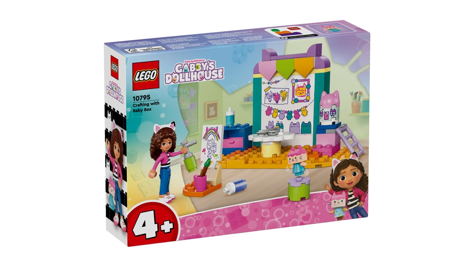 LEGO Gabby's Dollhouse karton Beba i izrada rukotvorina 10795 - Cenoteka