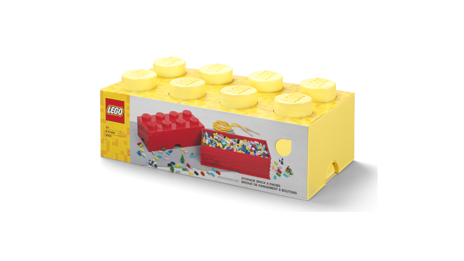 LEGO kutija za odlaganje (8) svetlo žuta - Cenoteka