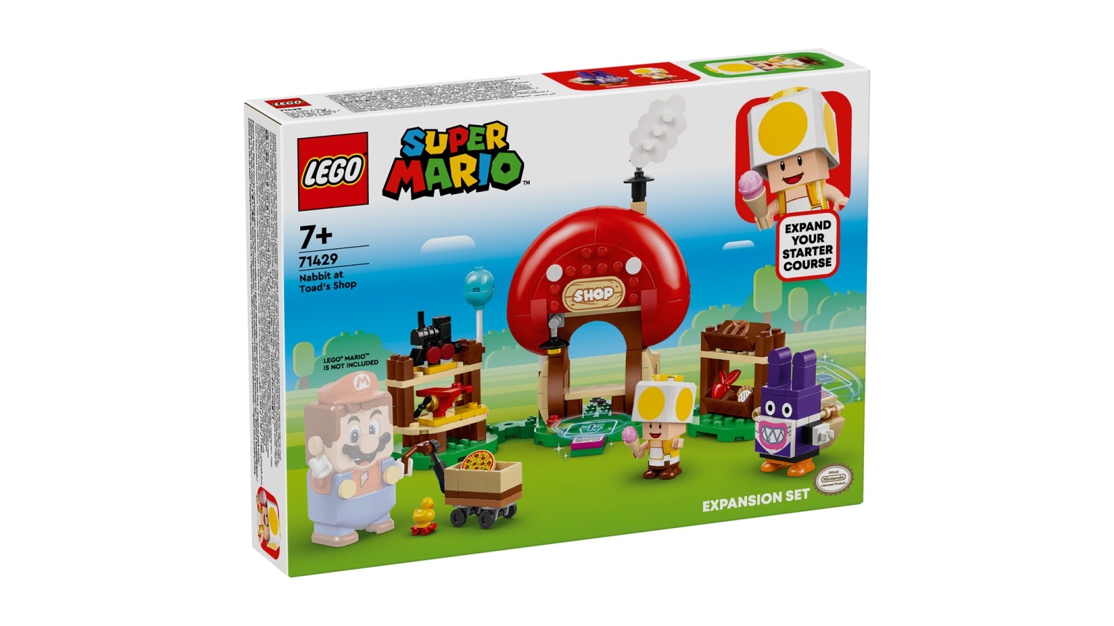 LEGO Super Mario Nabbit u Toadovoj prodavnici 71429 - Cenoteka