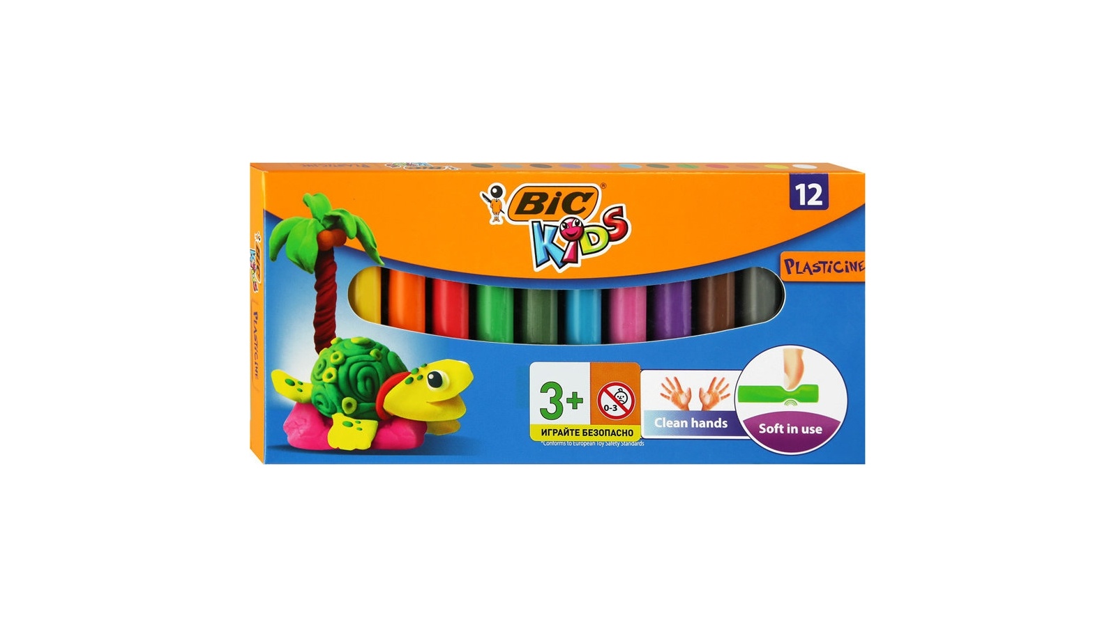 Plastelin BIC box 12kom - Cenoteka