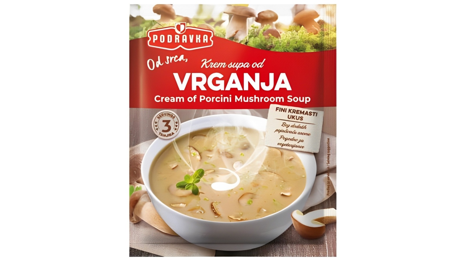 Krem supa PODRAVKA od vrganja 60g - Cenoteka