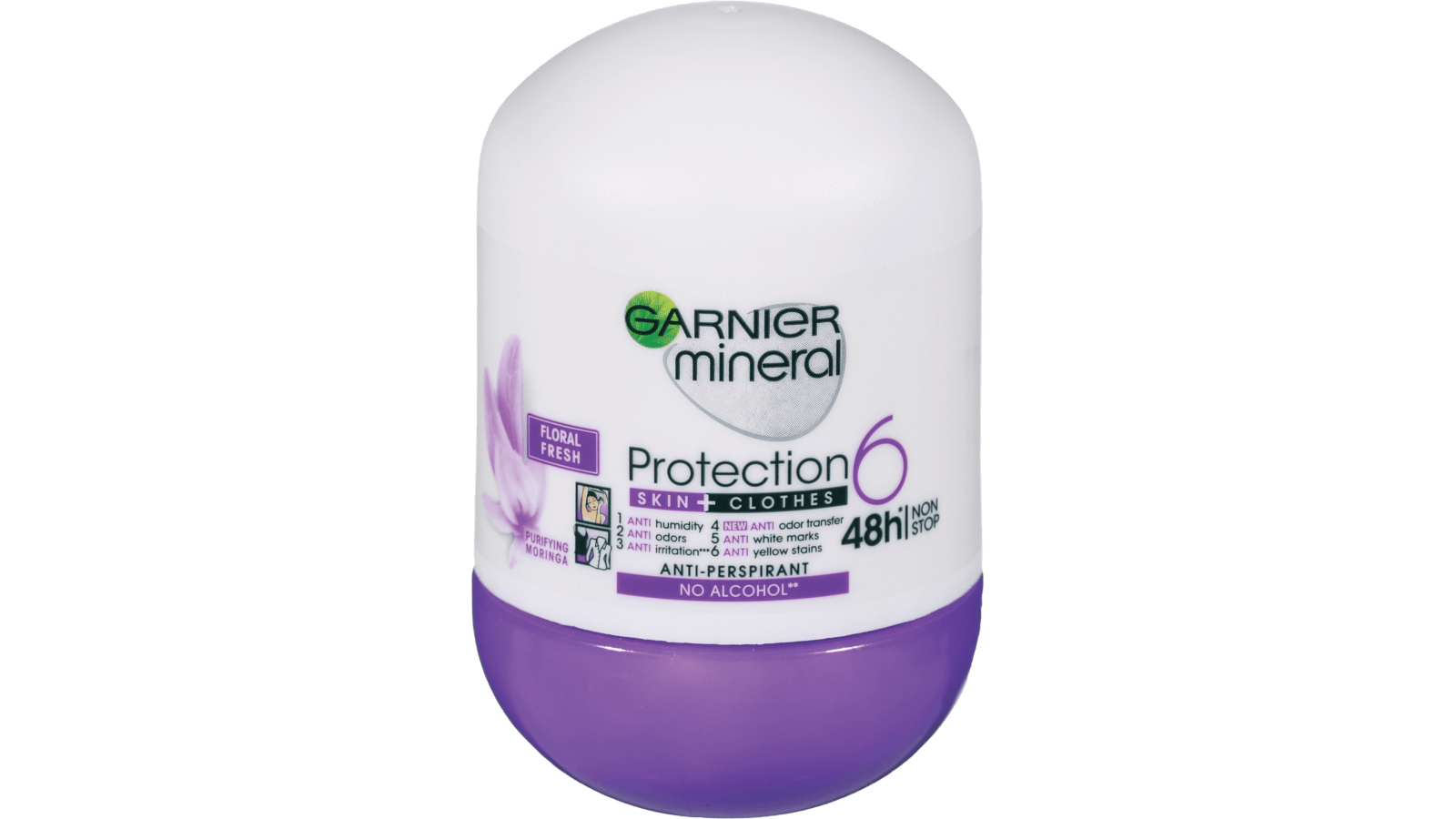 Roll-on GARNIER Protection 6 floral fresh 50ml - Cenoteka