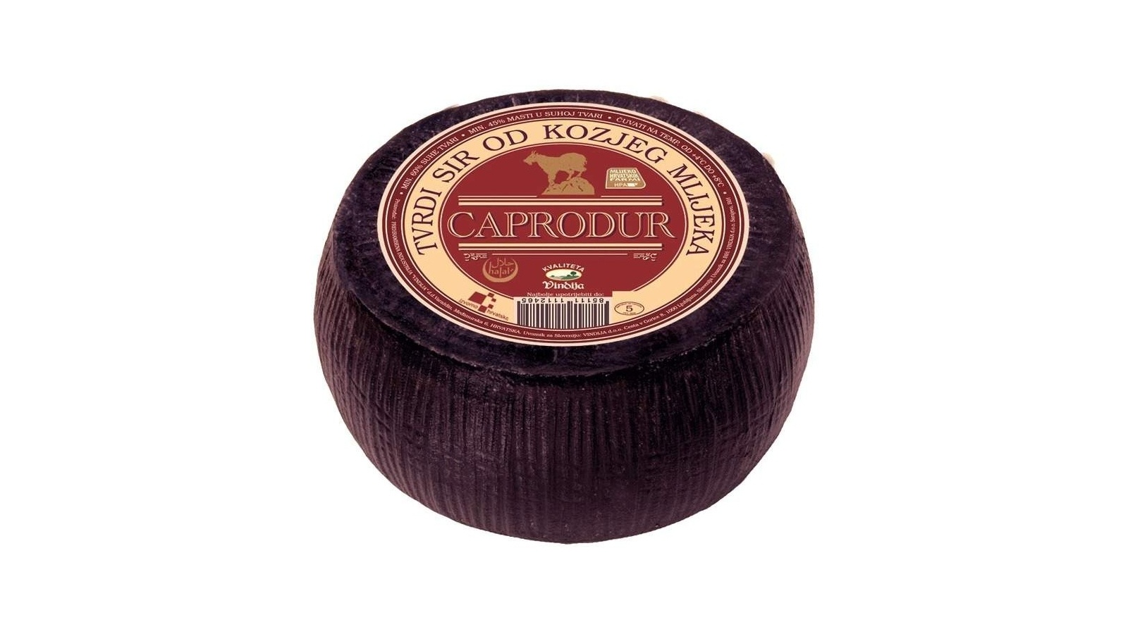 Tvrdi kozji sir VINDIJA Caprodur 1kg - Cenoteka