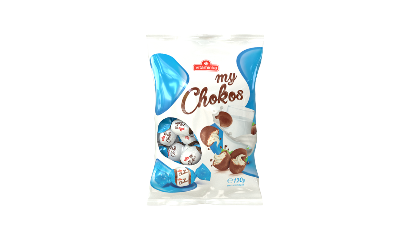 VITAMINKA my chokos čokoladna jaja mlečni krem i krispi 120g - Cene i ...