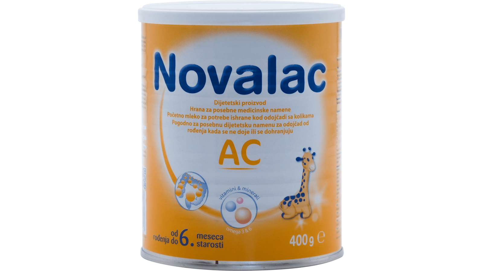 Zamensko mleko NOVALAC AC 400g - Cenoteka