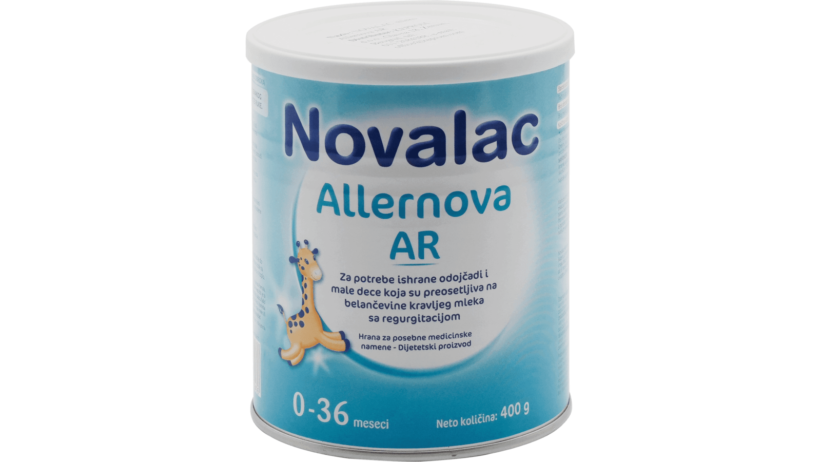 Zamensko mleko NOVALAC Allernova AR 400g - Cenoteka