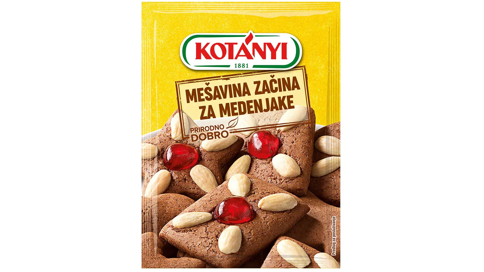 KOTANYI mešavina začina za medenjake 27g - Cenoteka