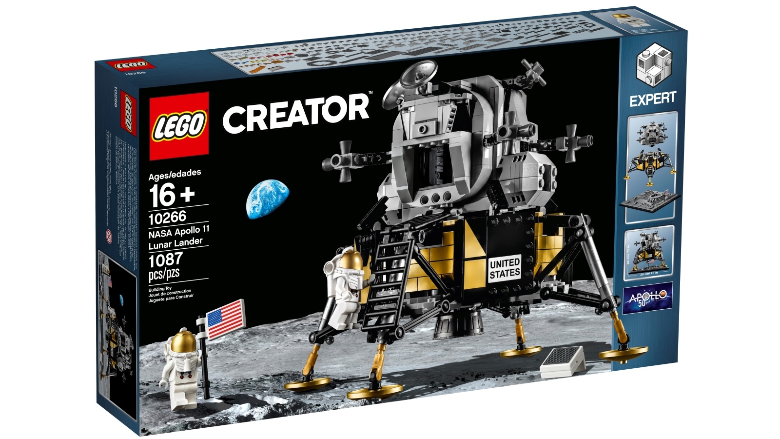 LEGO Creator Expert NASA Apollo 11 lunarni modul 10266 - Cenoteka
