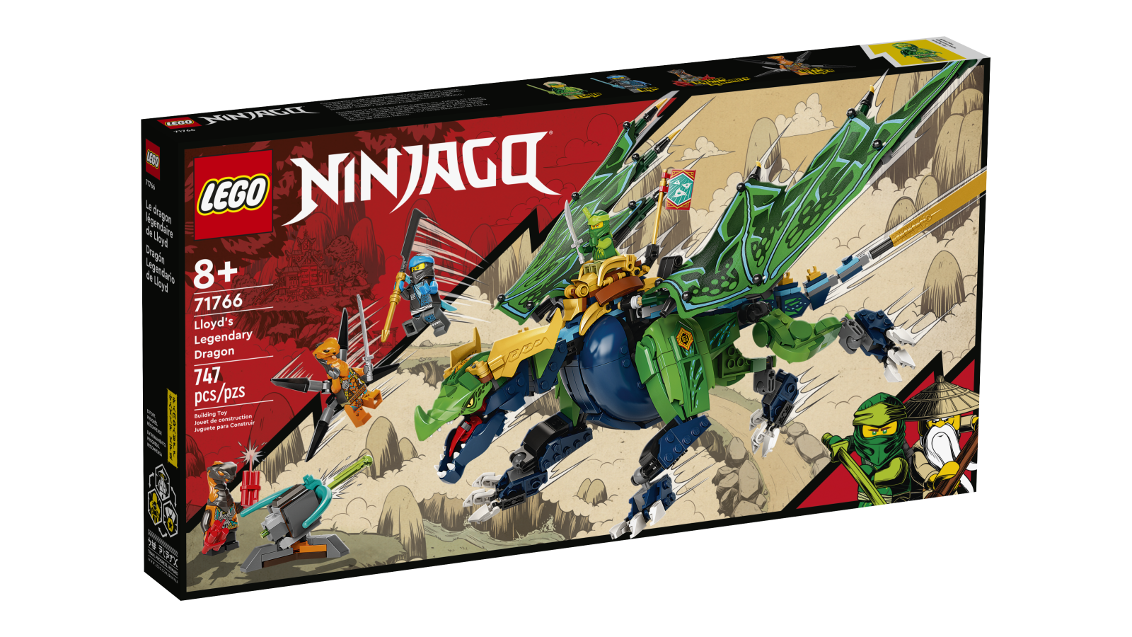 LEGO NINJAGO Lojdov legendarni zmaj 71766 - Cenoteka