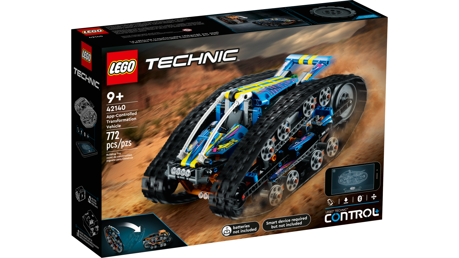LEGO Technic transformer vozilo na daljinsko upravljanje 42140 - Cenoteka