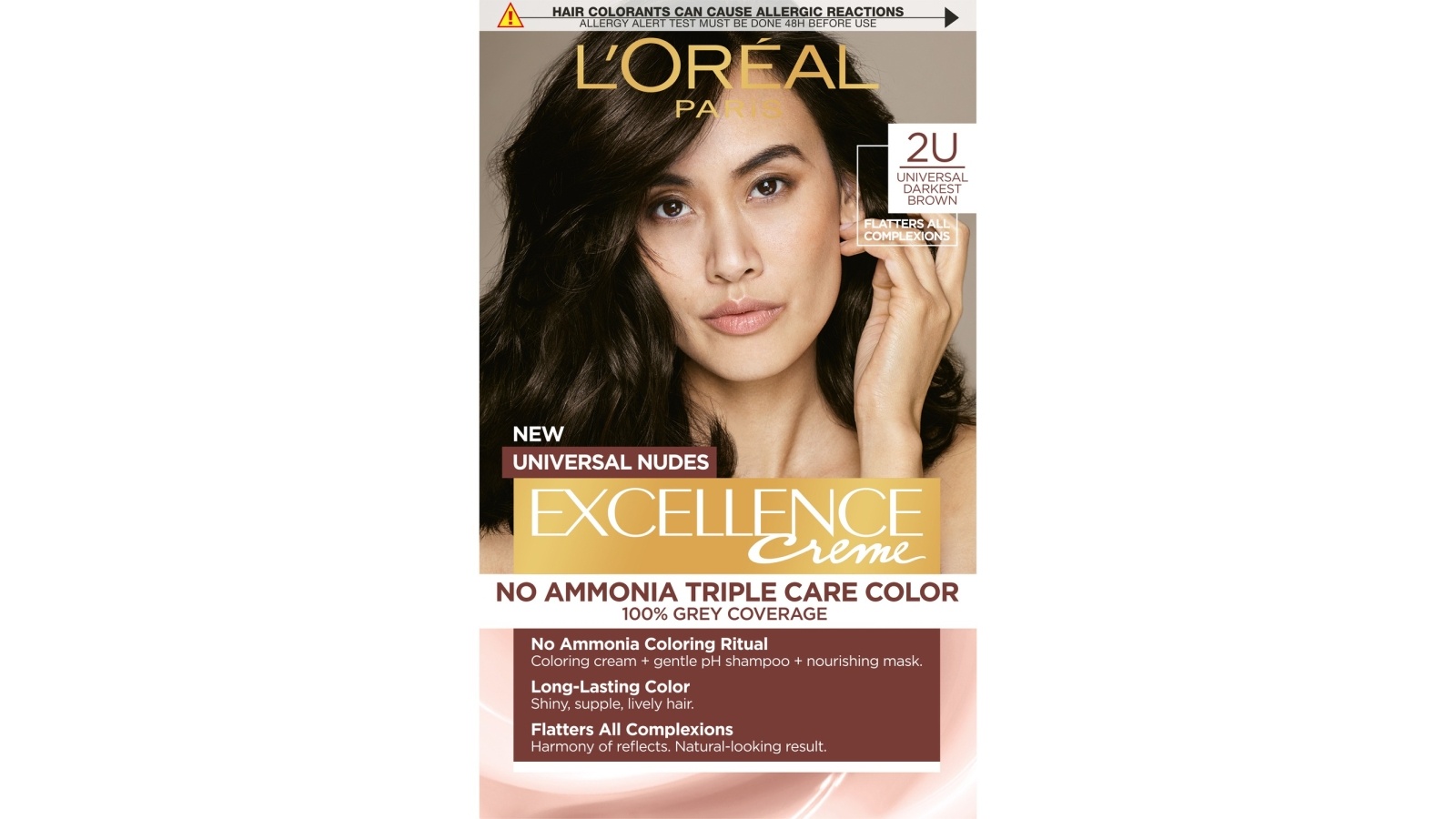L'OREAL Excellence farba za kosu 2U universal darkest brown - Cenoteka