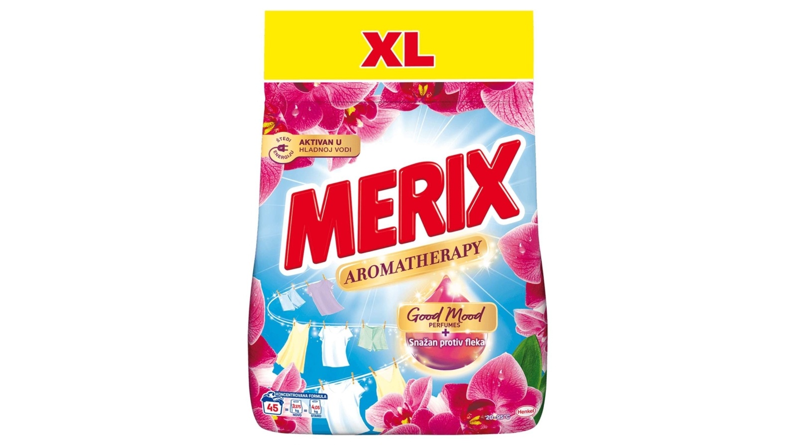 MERIX orhideja 45 pranja (3,375kg) - Cenoteka