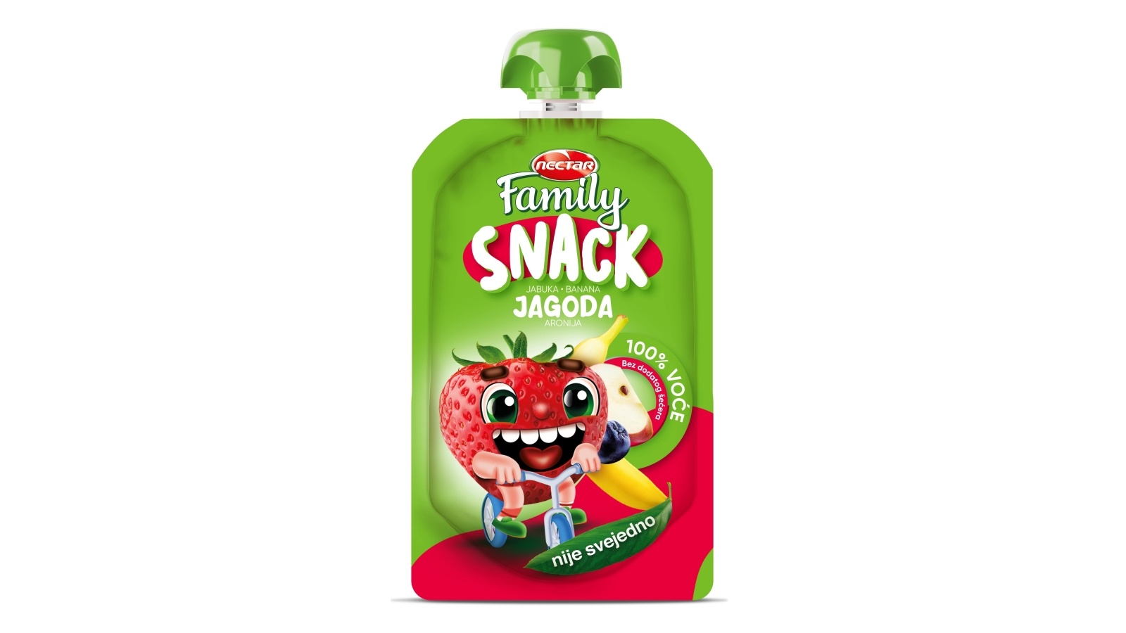 NECTAR family snack jagoda 100g - Cenoteka