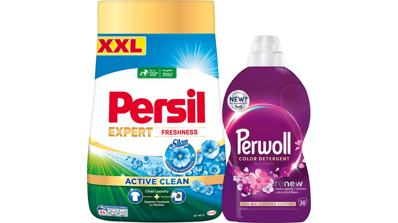 PERSIL freshness 54 pranja (4,05kg) + PERWOLL color 1l - Cenoteka