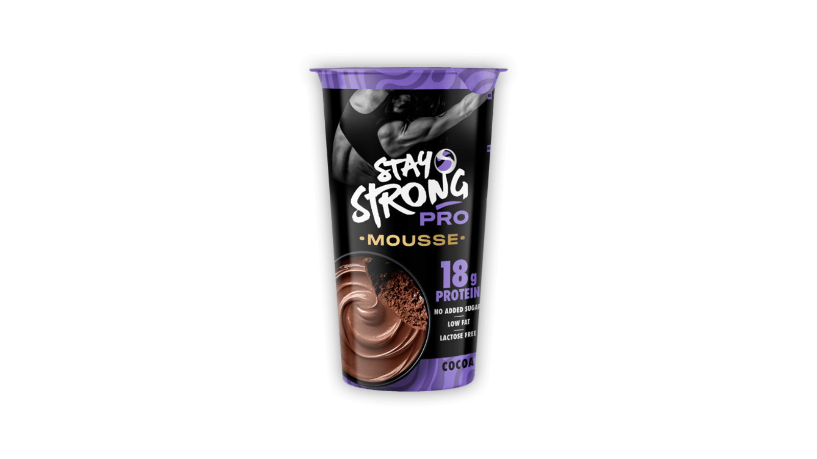 Proteinski puding cocoa STAY STRONG 165g - Cenoteka