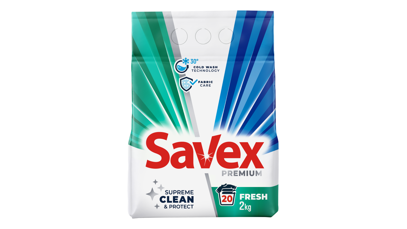 SAVEX 2in1 fresh deterdžent za veš 20 pranja (2kg) - Cenoteka