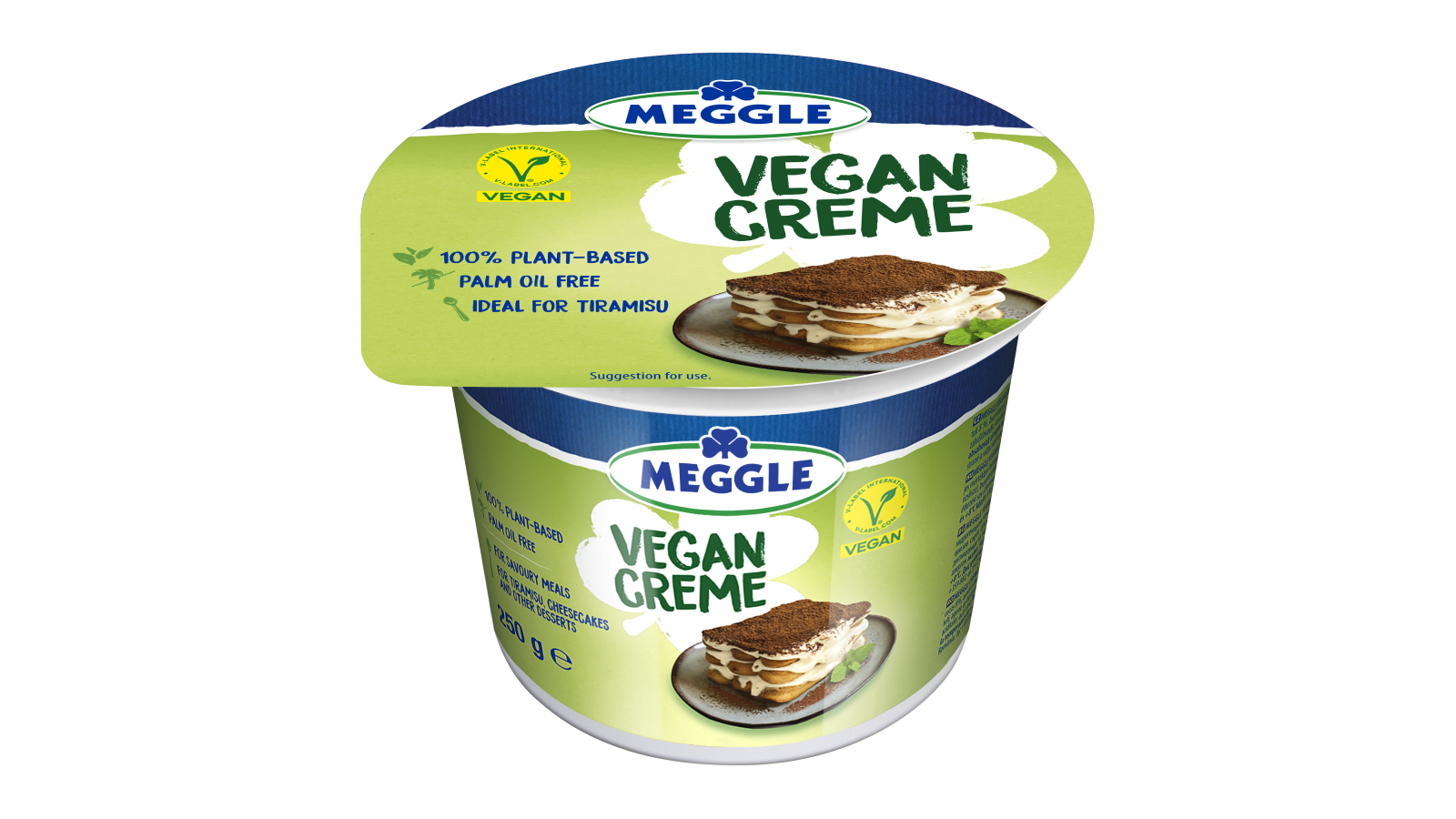 Mascarpone MEGGLE vegan creme 250g - Cenoteka