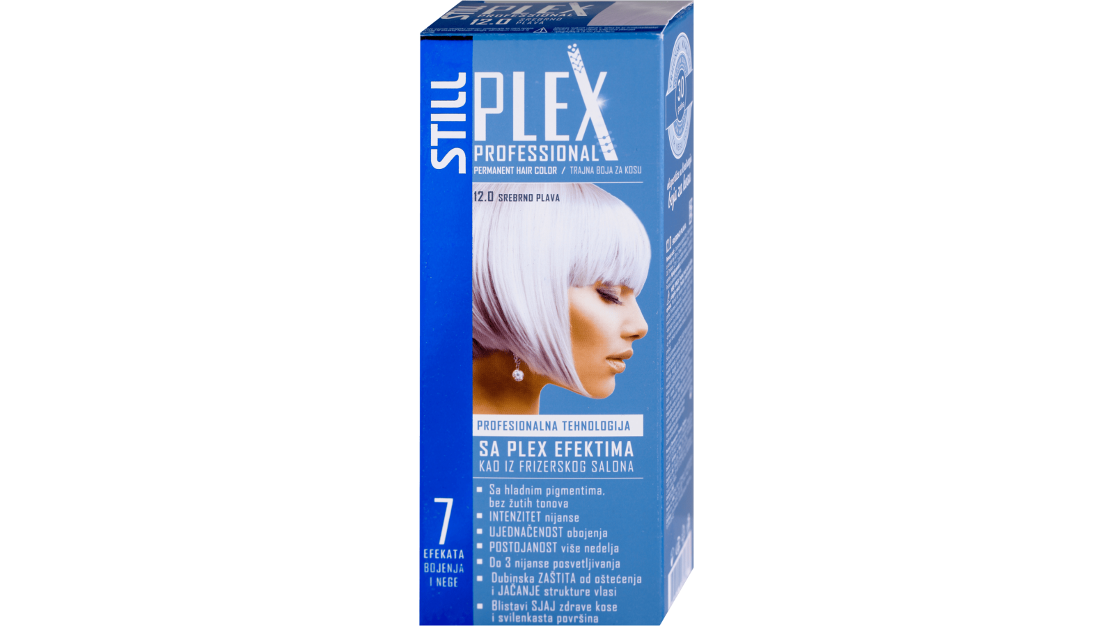 STILL Plex farba za kosu 12.0 srebrno plava - Cene i Akcije