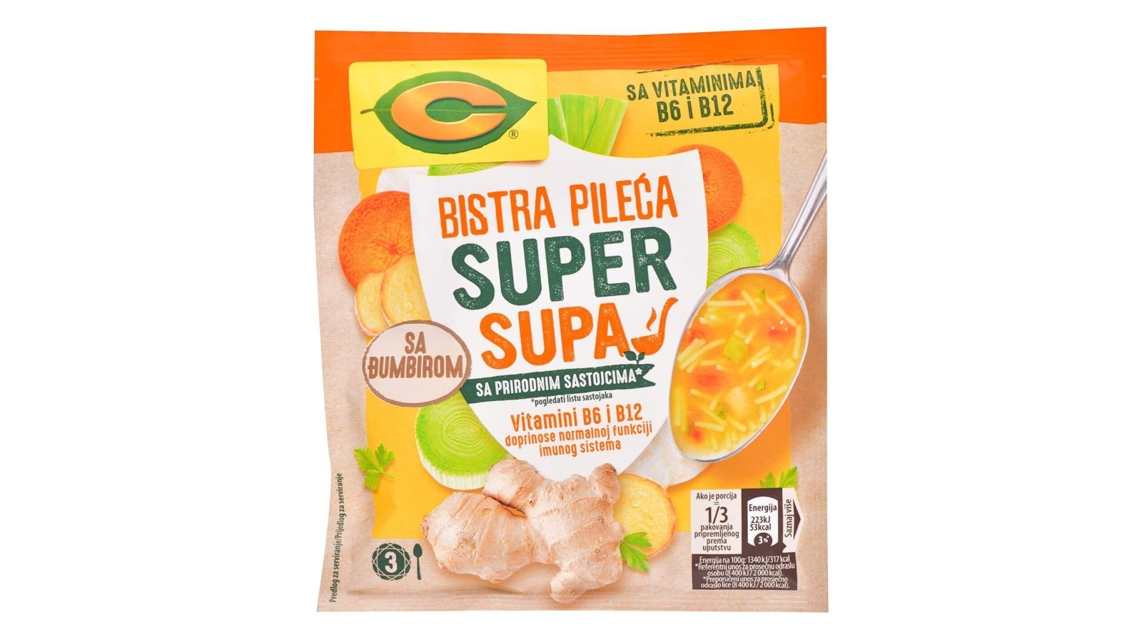 Supa C super pileća 50g - Cenoteka