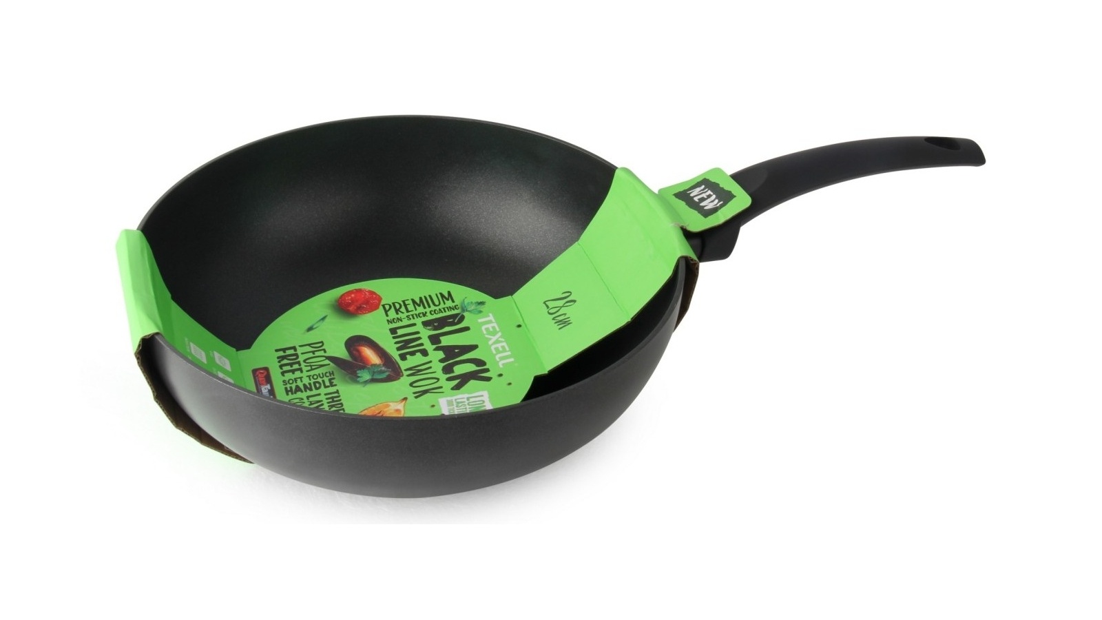 TEXELL wok tiganj Black Line TPBL-W28 - Cene i Akcije