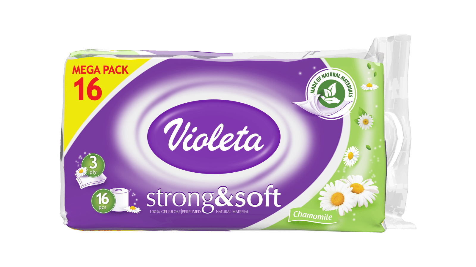 Toalet papir VIOLETA kamilica 3sloja 16kom - Cenoteka