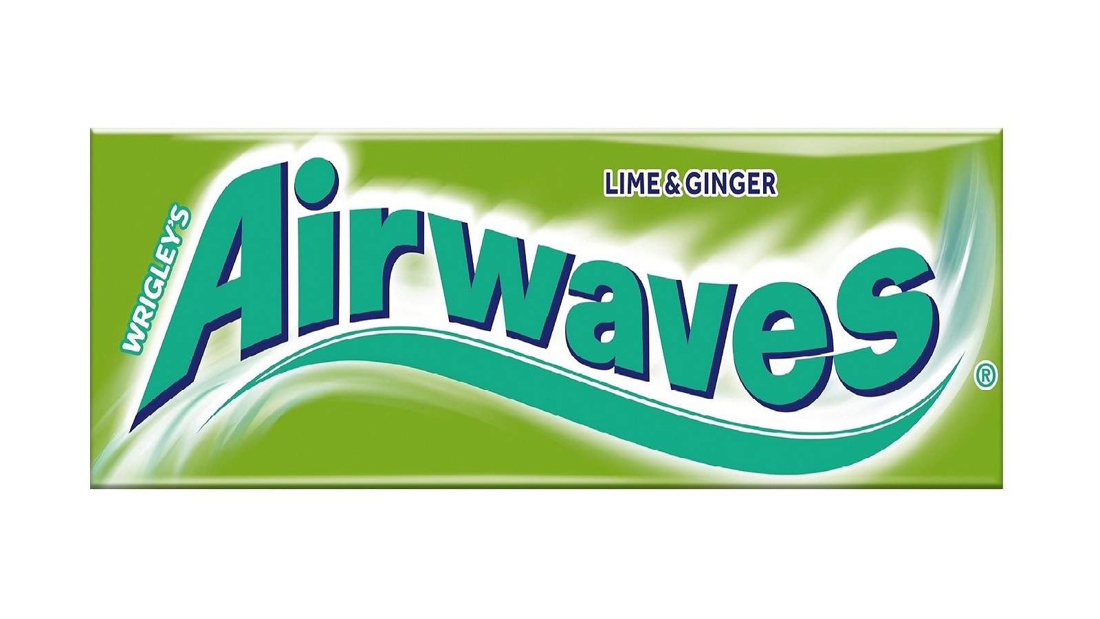 Žvake AIRWAVES lime&ginger 14g - Cenoteka