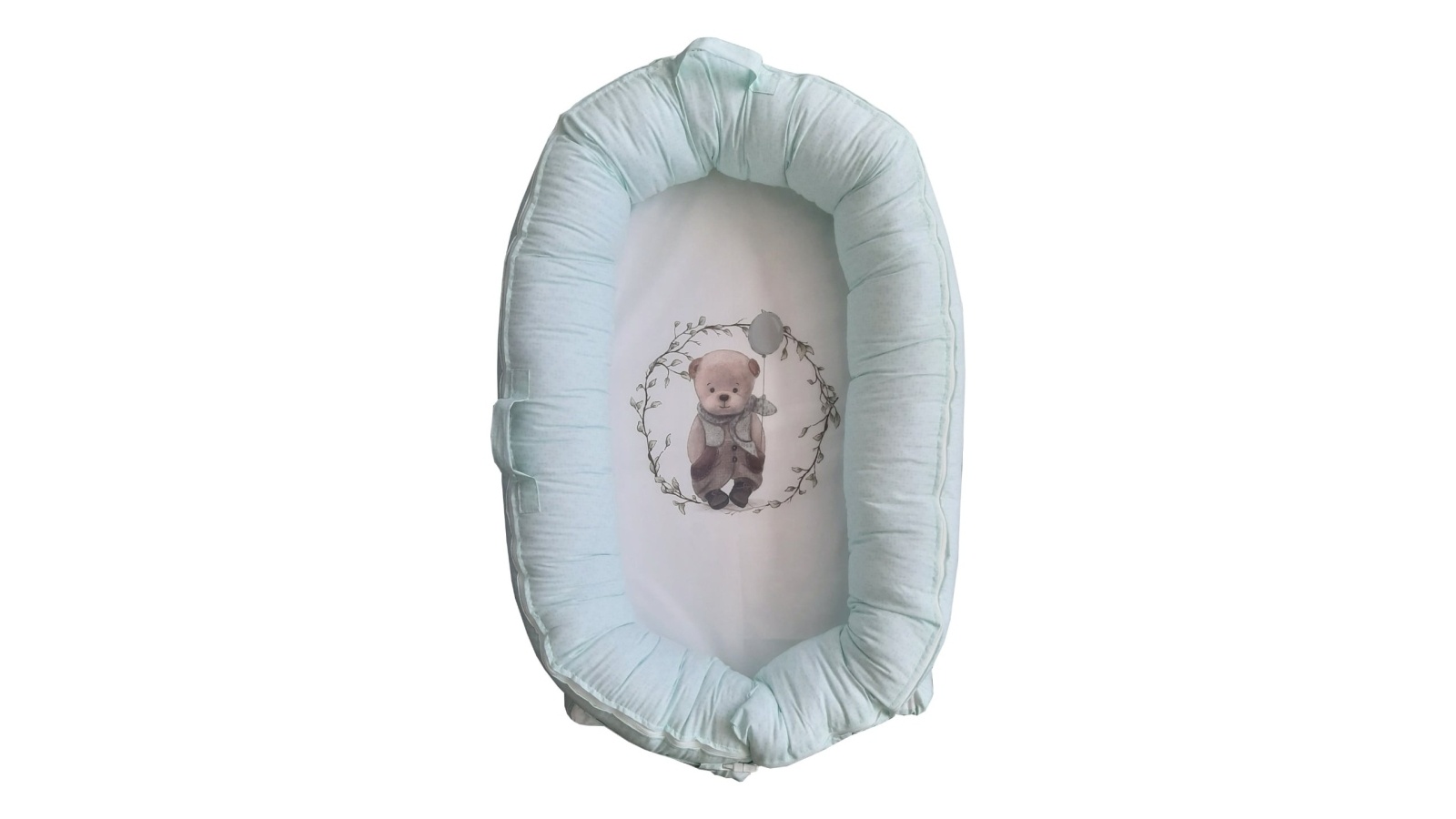 BABY TEXTIL gnezdo za bebe Retro mede plavo - Cene i Akcije