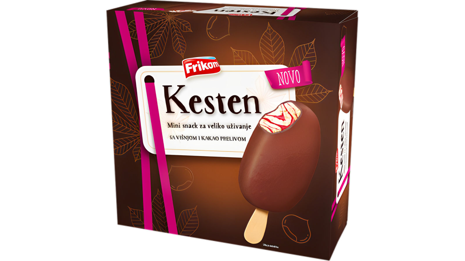 Sladoled FRIKOM kesten mini multipack 6x60ml - Cenoteka