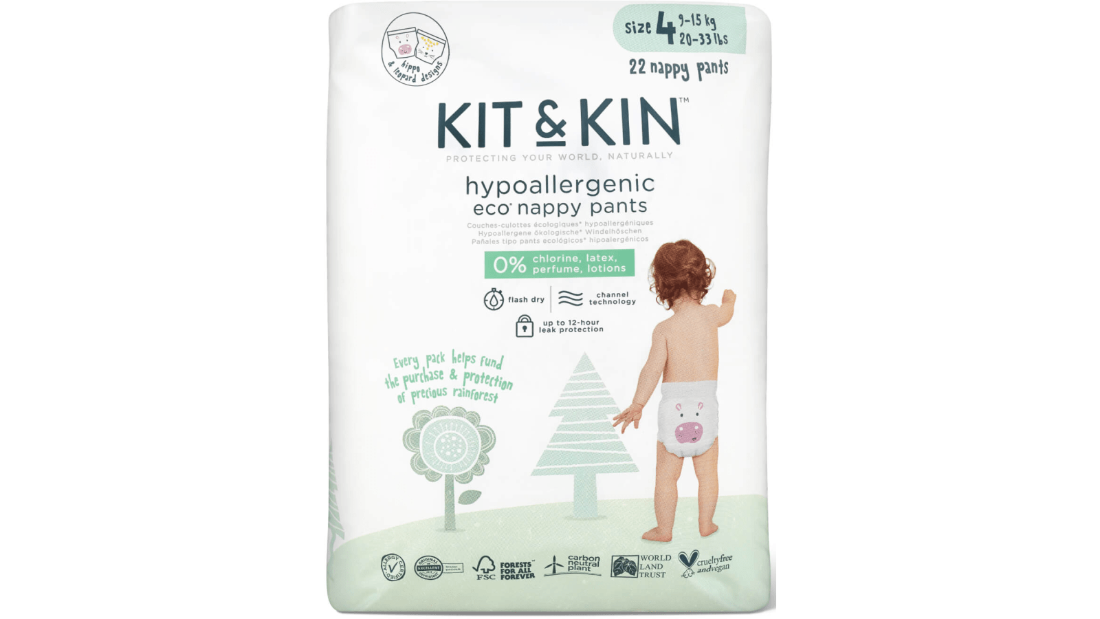KIT&KIN pelene pants 4 22kom - Cenoteka