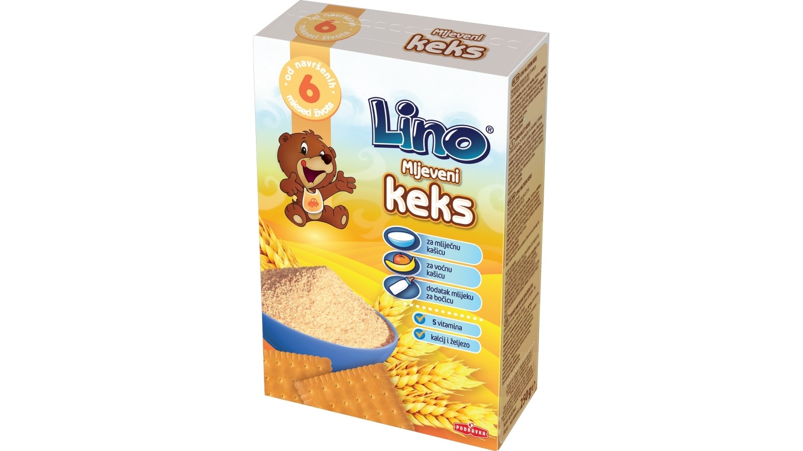 LINO mleveni keks 250g - Cenoteka