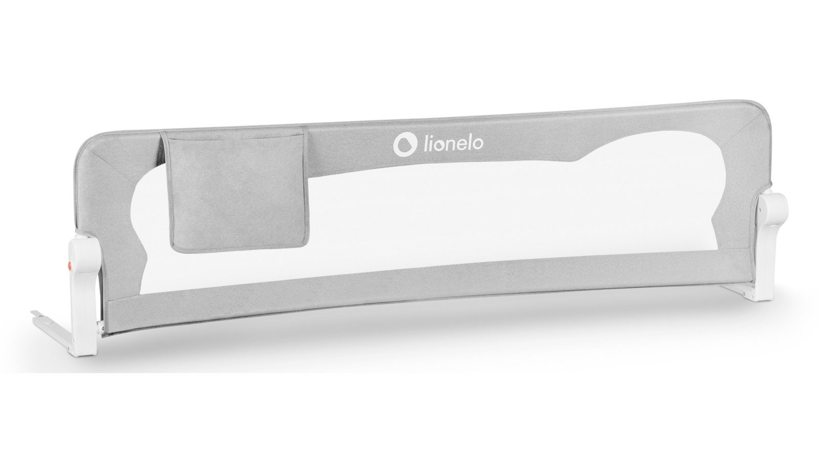 LIONELO zaštitna ogradica za krevet Eva siva - Cenoteka