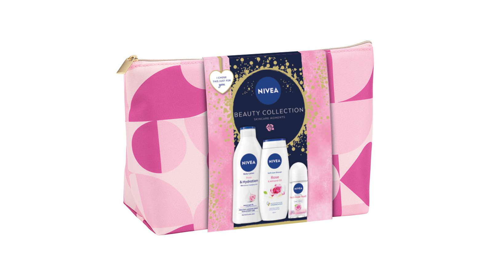 NIVEA set Beauty collection (Gel za tuširanje, losion i roll-on) - Cenoteka