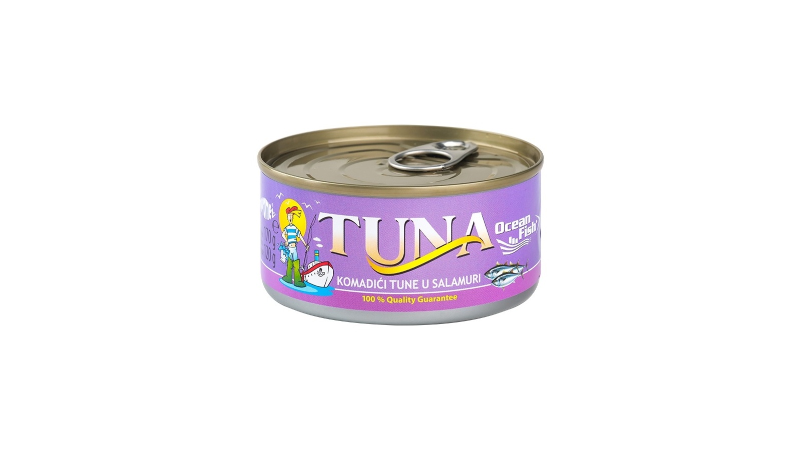 OCEAN FISH Tunjevina komadići u salamuri 185g - Cenoteka