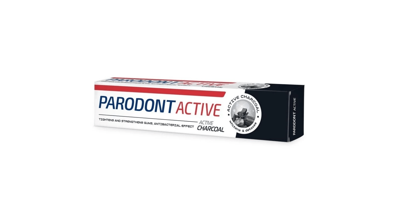 Pasta za zube ASTERA Parodont active charcoal 75ml - Cenoteka