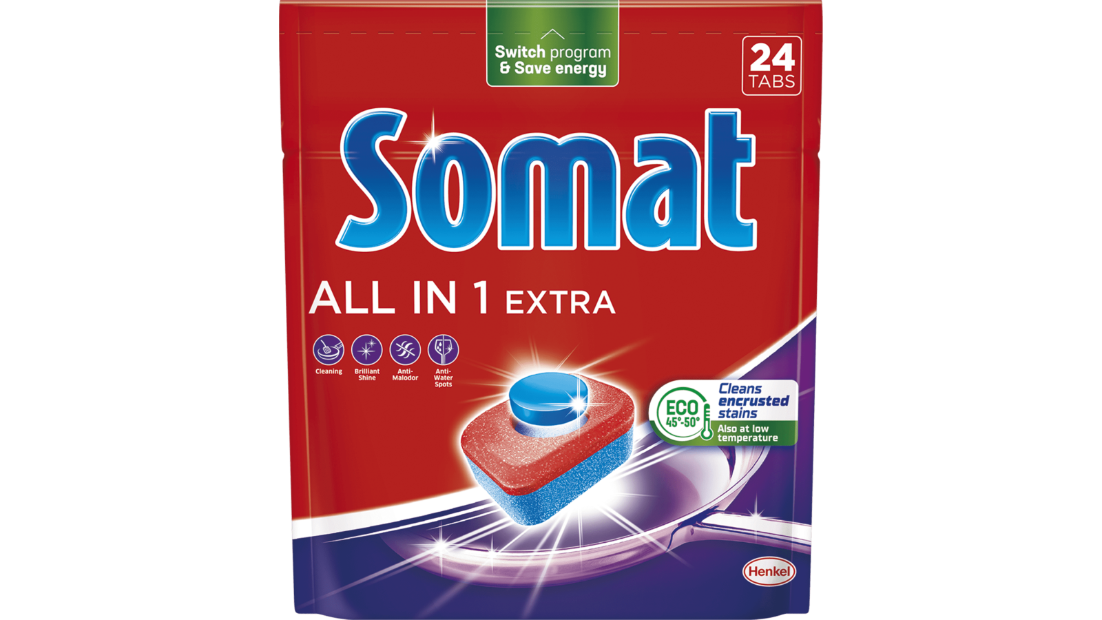 Tablete SOMAT All in one extra 24kom - Cenoteka