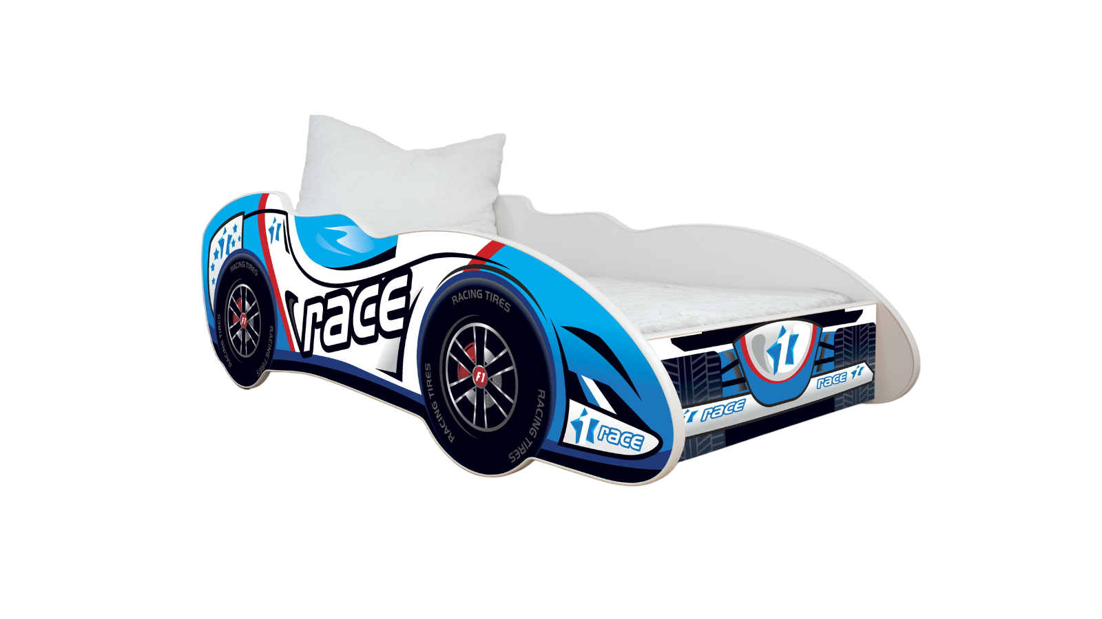 TOP BEDS dečiji krevet Formula 1 race car 70 x 140 cm - Cenoteka