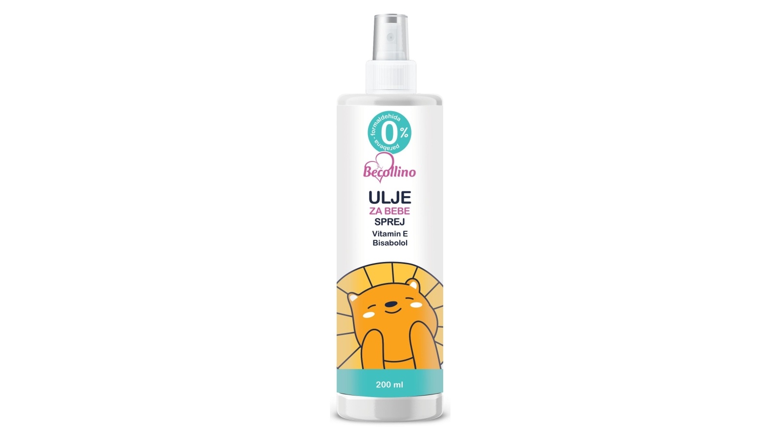 Ulje za bebe BECOLLINO 200ml - Cenoteka