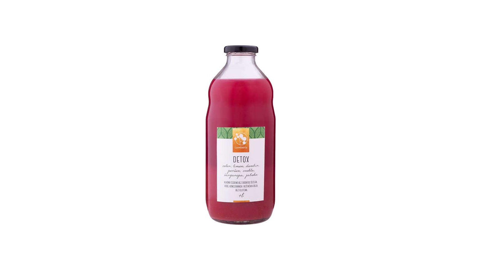 Voćni sok LOVEBERRY detox 1l - Cenoteka